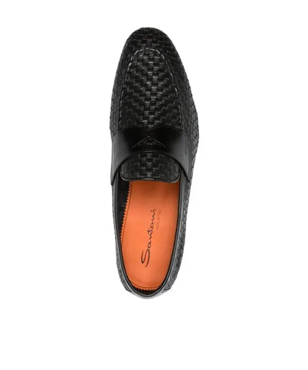 Santoni Gwendal Loafers - Black
