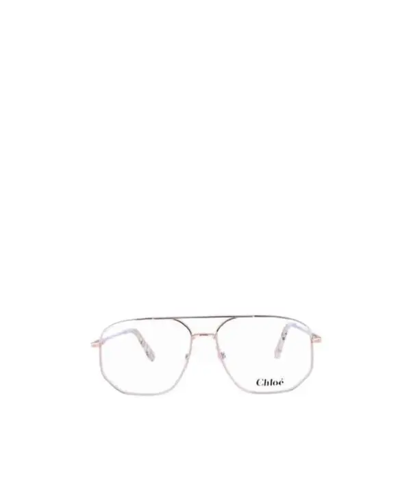 Chloé Logo Eyeglasses - White