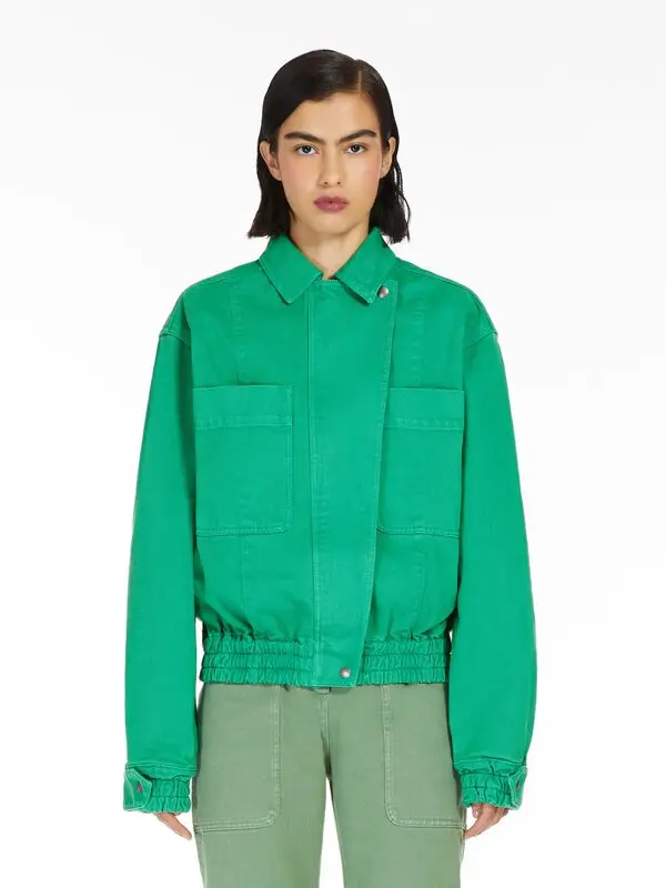 Max Mara Collared Cropped Jacket