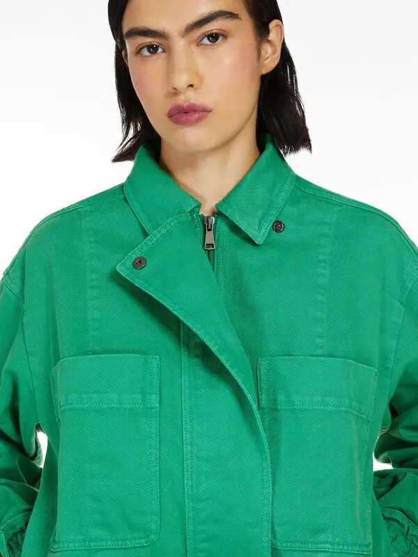 Max Mara Collared Cropped Jacket