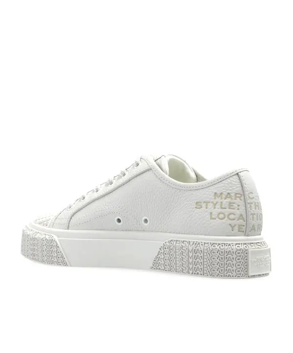 Marc Jacobs Low-top Lace-up Sneakers With Logo Detailing