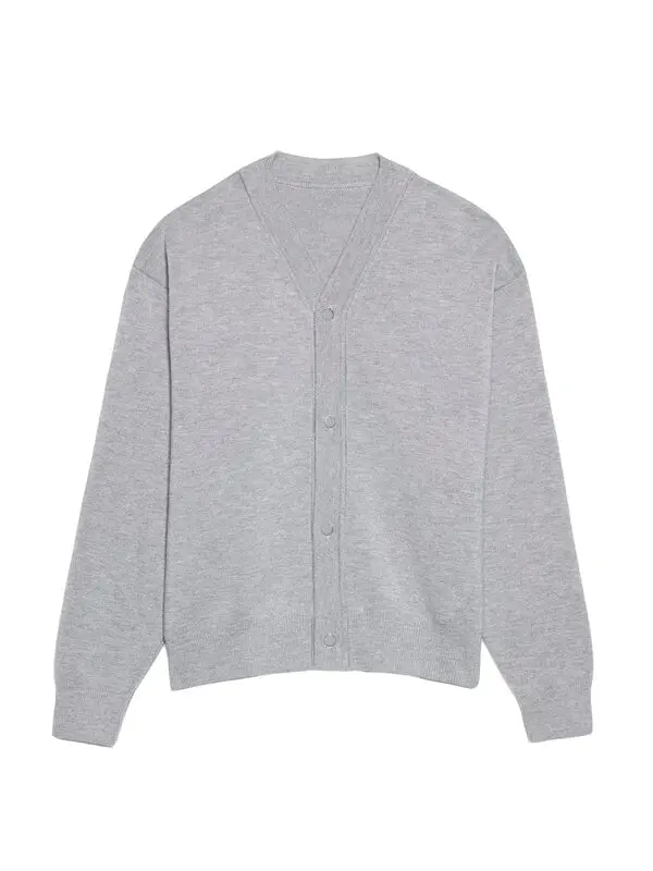 Jacquemus Doppio Button-up Cardigan - Gray