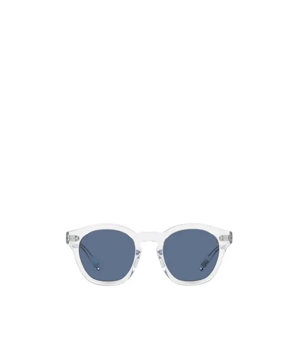 Oliver Spencer Round Frame Sunglasses - Blue