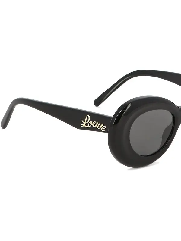 Loewe Oval Sunglasses - Black