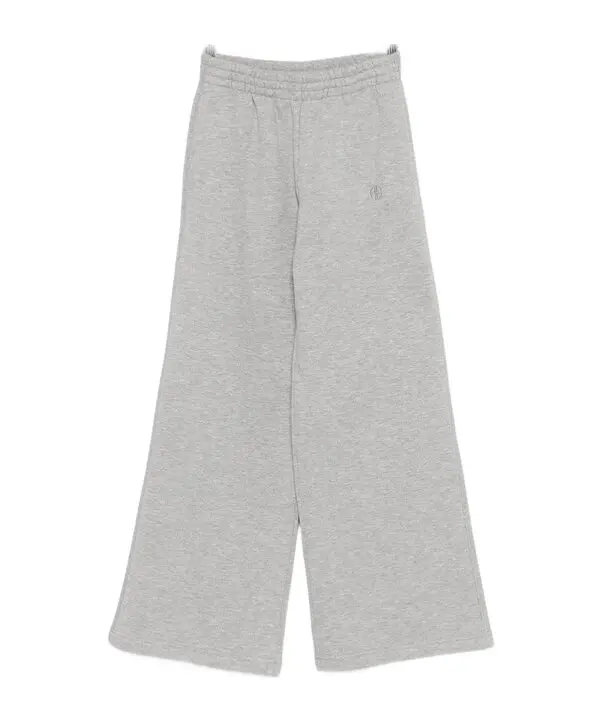 ANINE BING Kacey Wide Leg Track Pants - Gray