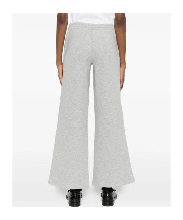 ANINE BING Kacey Wide Leg Track Pants - Gray