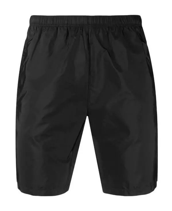 Prada Triangle Logo Swim Shorts - Black