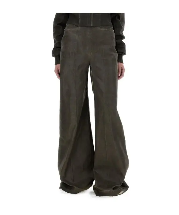 Rick Owens Dirt Cooper Wide-leg Jeans