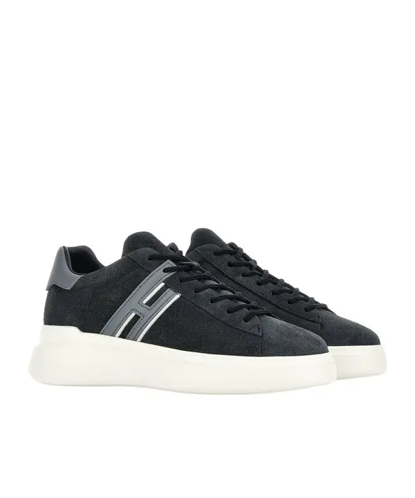 Hogan H-logo Low-top Sneakers - Black