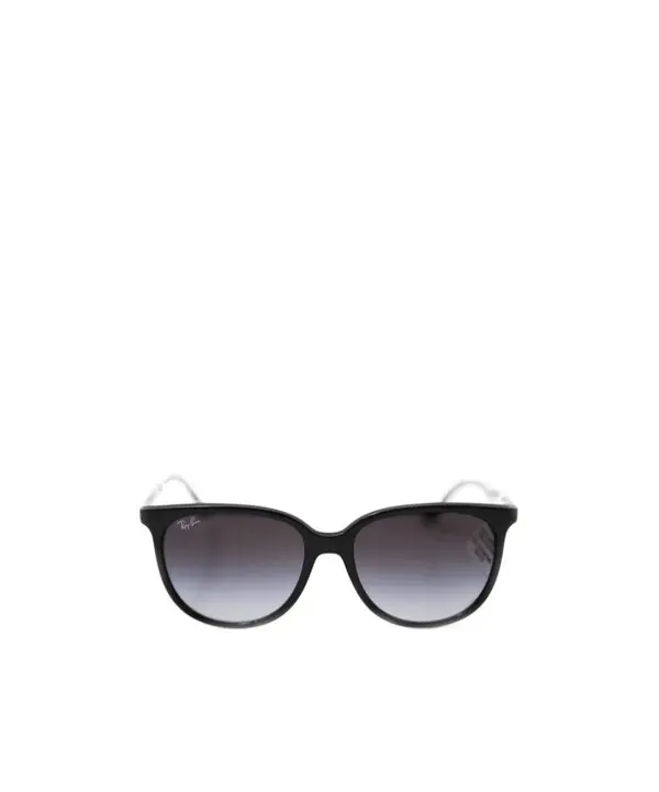 Ray-ban Square Frame Sunglasses With Logo Detail - Black