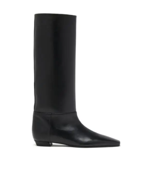 Proenza Schouler Trap Leather Knee-high Boots
