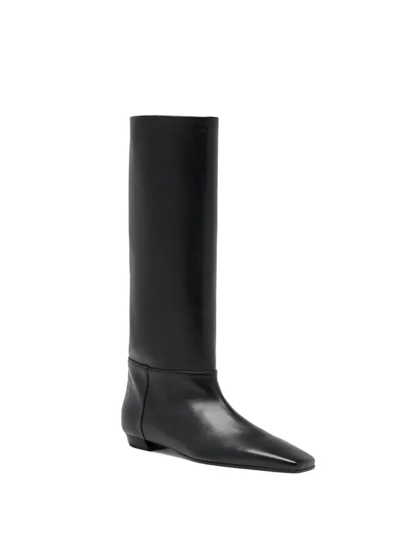 Proenza Schouler Trap Leather Knee-high Boots