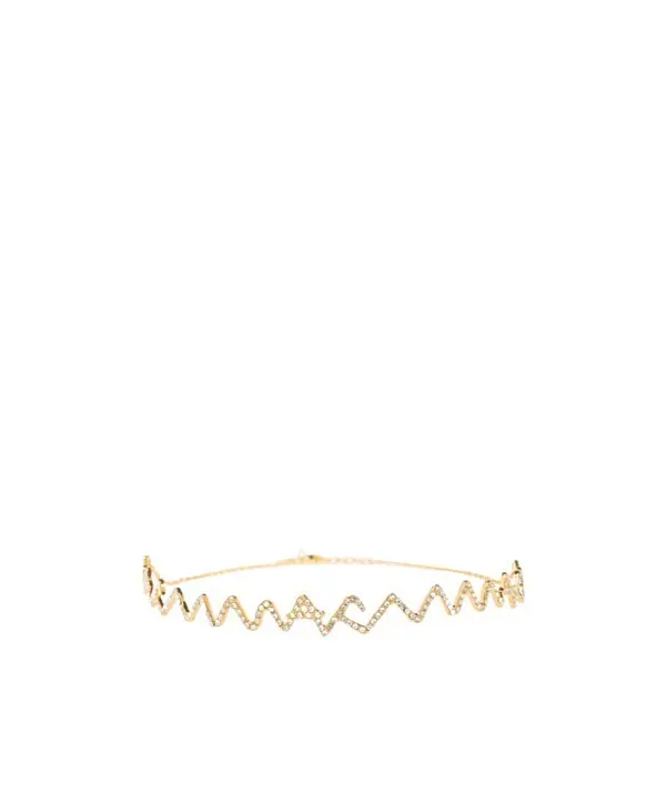 Marni Logo Choker Necklace - Gold