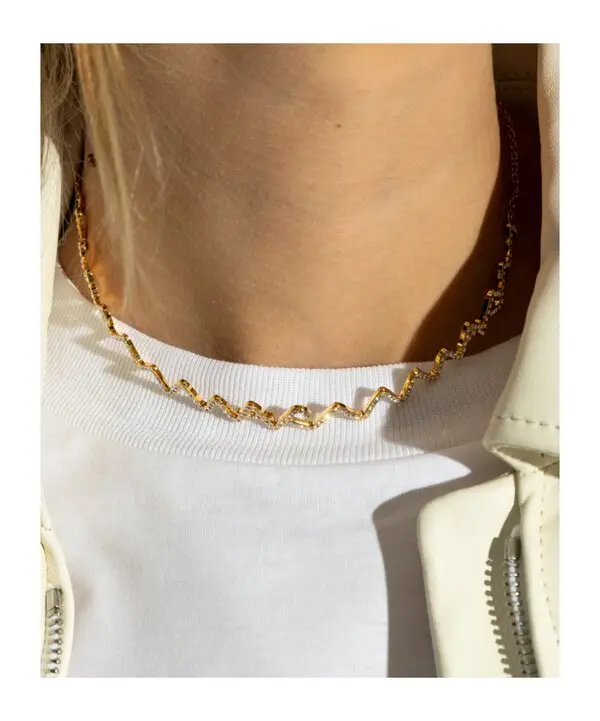 Marni Logo Choker Necklace