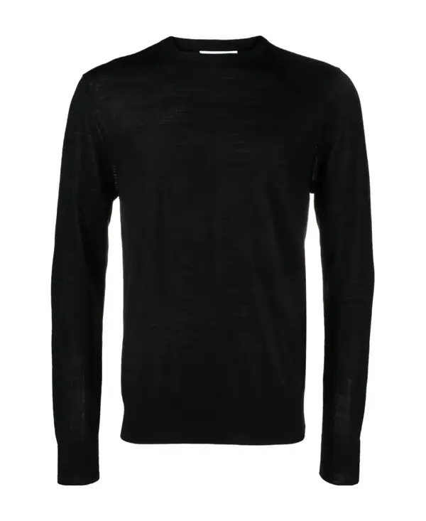 BALLANTYNE Fine-knit Wool Crew-neck Jumper