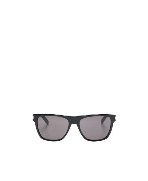 Saint Laurent Square Frame Sunglasses - Gray