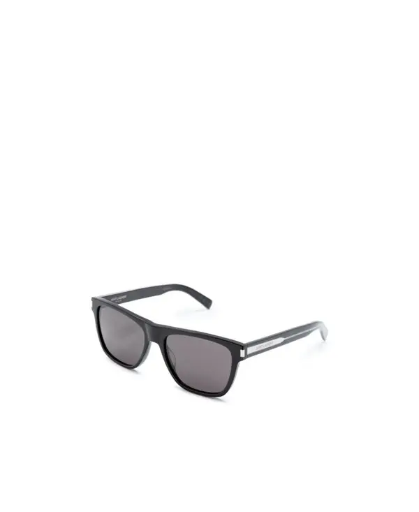 Saint Laurent Square Frame Sunglasses - Gray