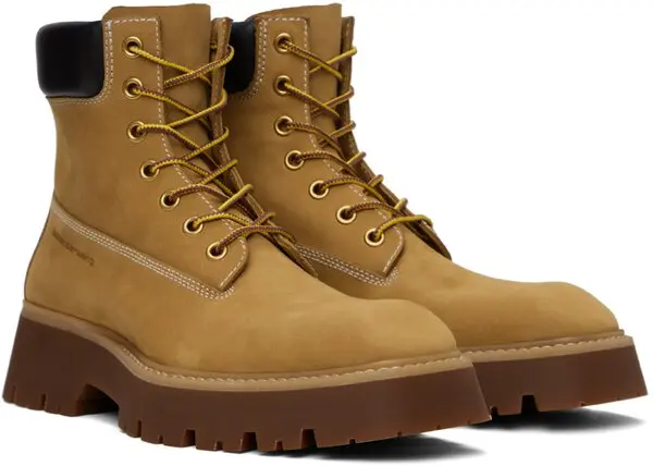 Alexander Wang Throttle Lace-up Ankle Boots
