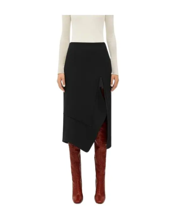 Bottega Veneta Structured Midi Skirt
