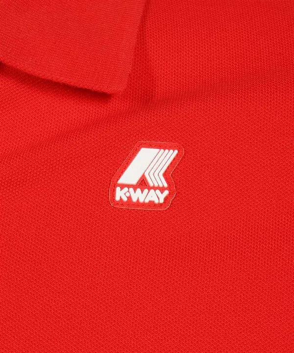 K-WAY Short-sleeved Polo Shirt - Red