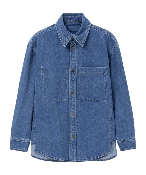 WOOYOUNGMI Logo Denim Shirt