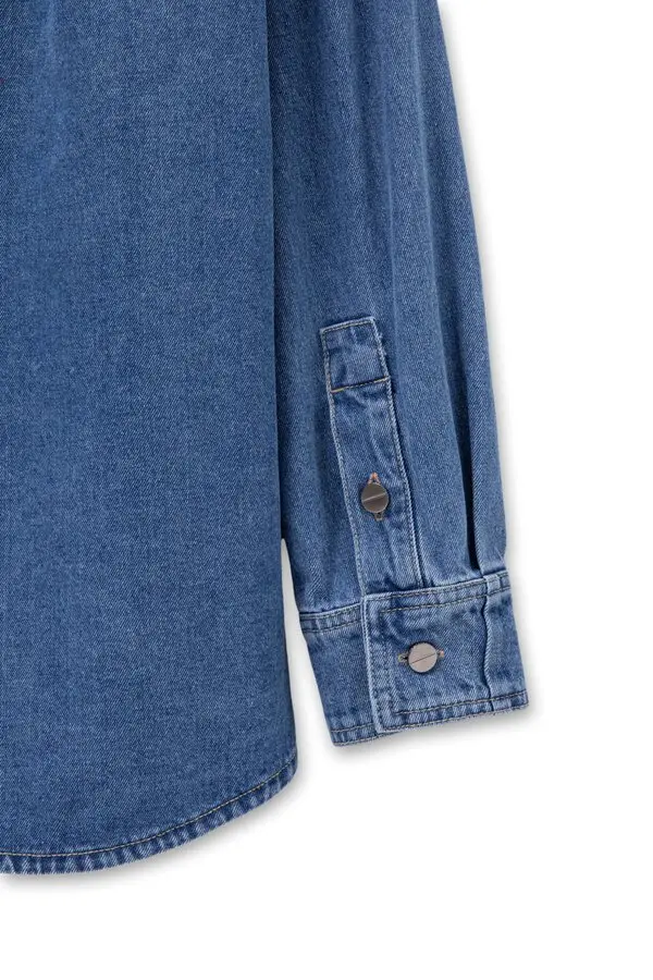 WOOYOUNGMI Logo Denim Shirt