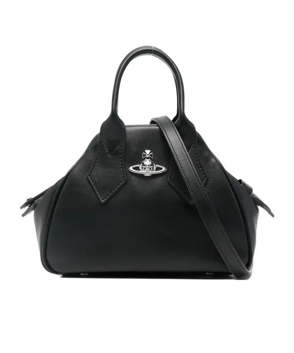 VIVIENNE WESTWOOD Yasmine Orb Small Top Handle Bag - Black