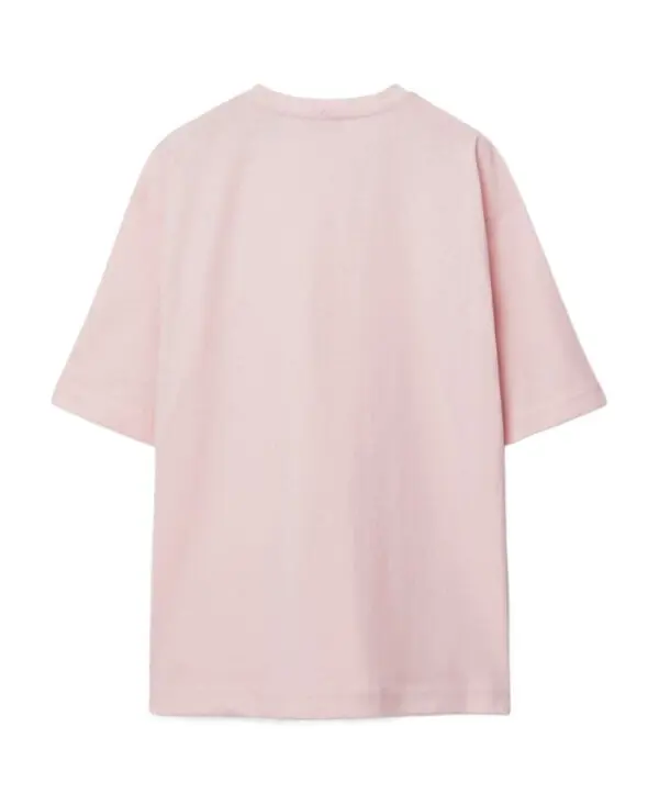 Burberry Equestrian Knight Printed Crewneck T-shirt
