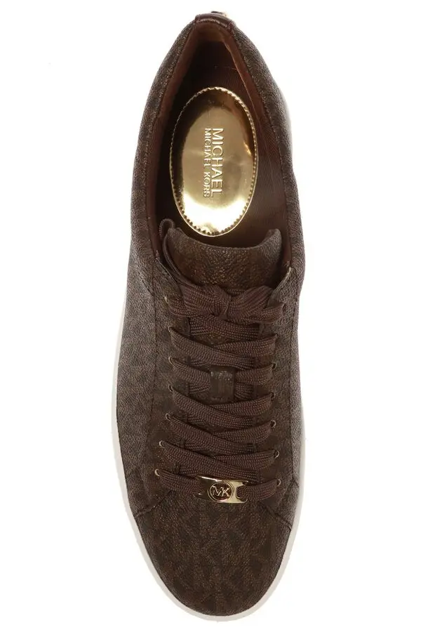 Michael Kors Logo Print Lace-up Sneakers