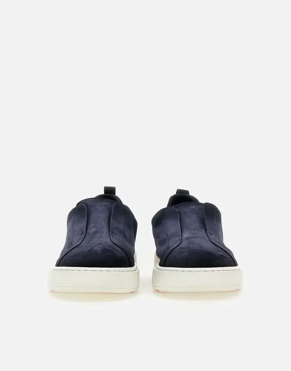 Santoni Victory Slip-on Sneakers - Blue