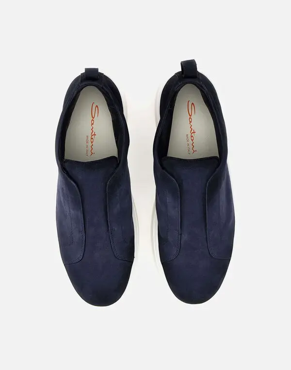 Santoni Victory Slip-on Sneakers - Blue