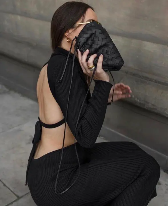 Bottega Veneta Mini Pouch Intrecciato Clutch Bag