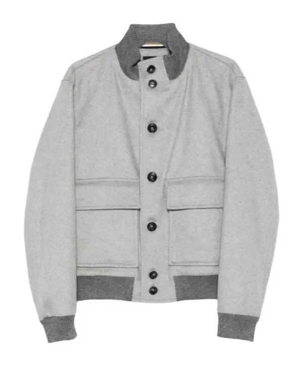 Hugo Boss Button-fastening Pocket Bomber Jacket