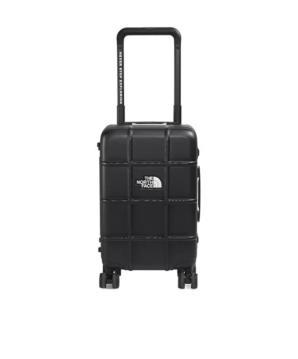 The North Face All Weather Logo Detailed 4 Wheeler Luggage - Tnf Black-tnf White-npf