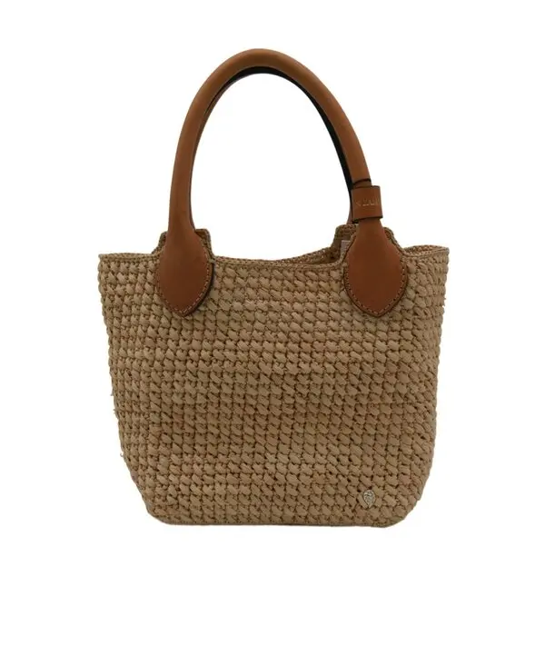 Helen Kaminski Woven Crossbody Bag With Top Handle
