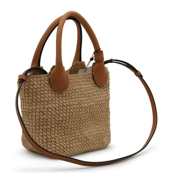Helen Kaminski Woven Crossbody Bag With Top Handle