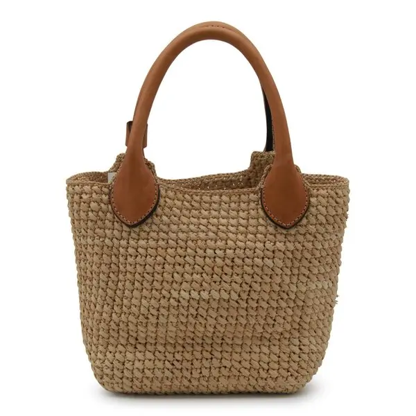 Helen Kaminski Woven Crossbody Bag With Top Handle