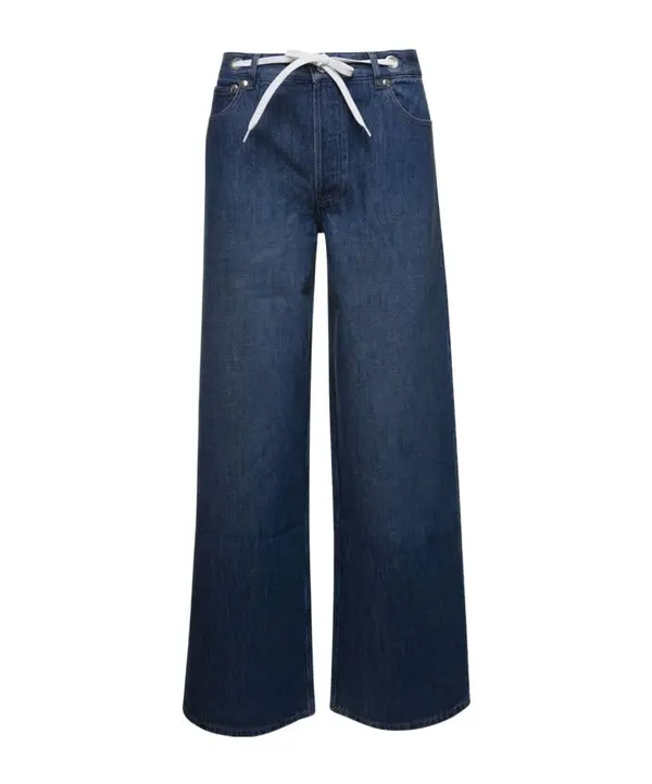 A.p.c. Drawstring Wide Leg Jeans