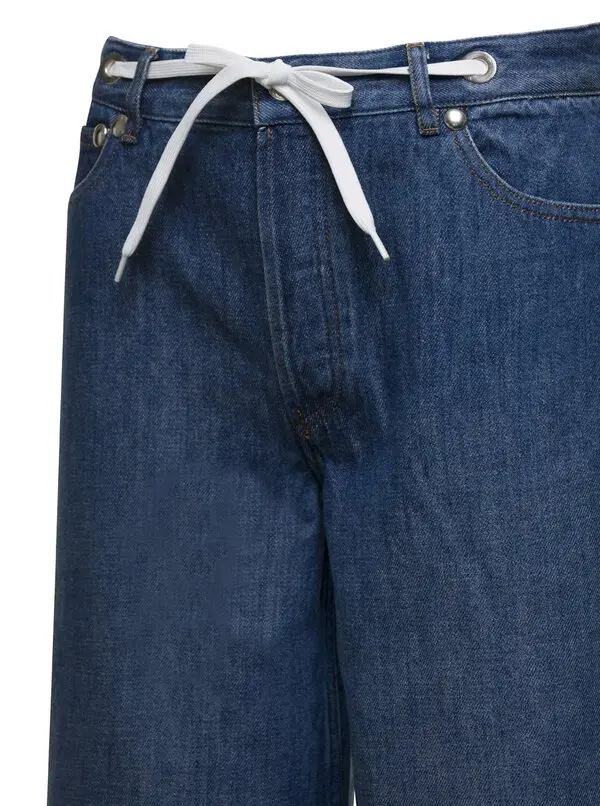 A.p.c. Drawstring Wide Leg Jeans