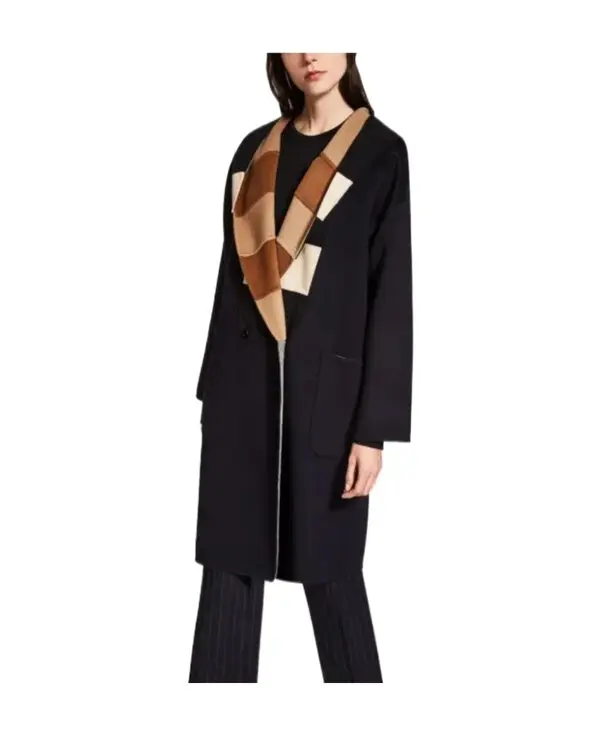Max Mara Long-sleeved Hooded Coat