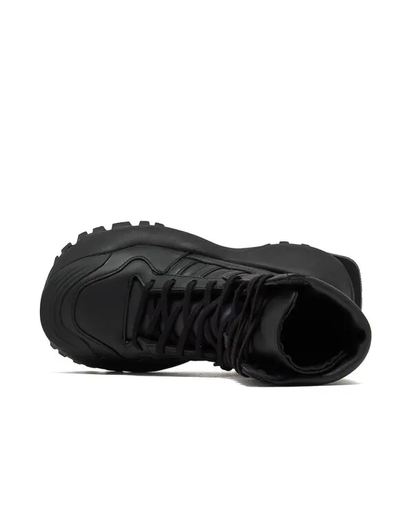 ADIDAS X WILLY CHAVARRIA Leather Lace-up Combat Boots