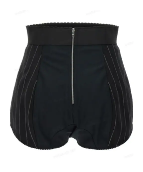 Dolce & Gabbana High Waisted Pinstripe Shorts