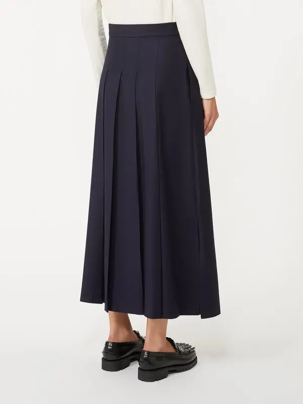 Max Mara Fastoso Pleated Midi Skirt