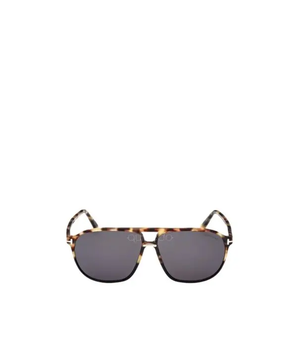 TOM FORD Aviator Frame Sunglasses - Gray