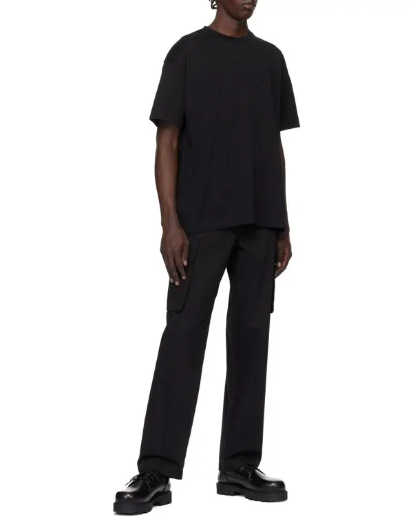 Givenchy Logo Embossed Crewneck T-shirt - Black