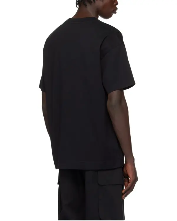 Givenchy Logo Embossed Crewneck T-shirt - Black