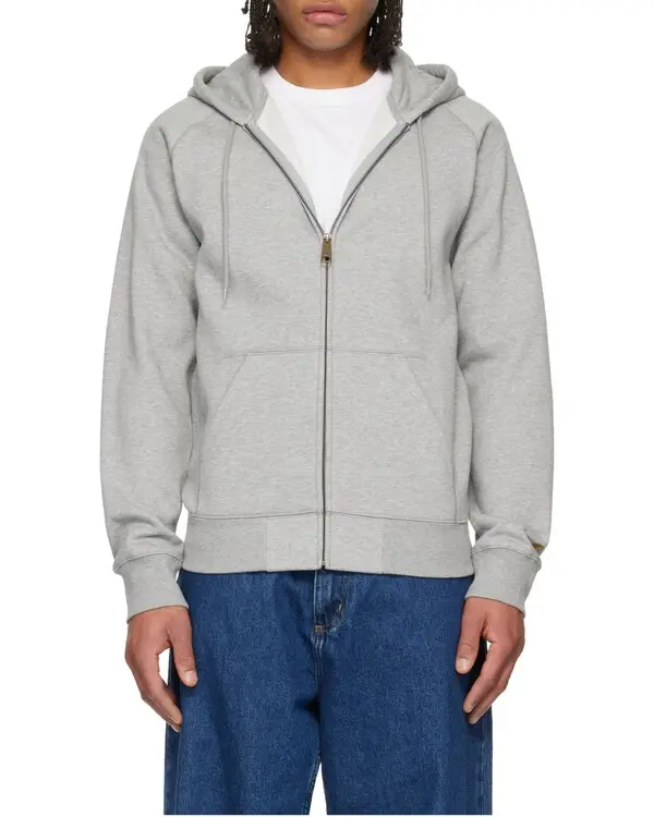 Carhartt Work In Progress Hooded Chase Jacket - Grey