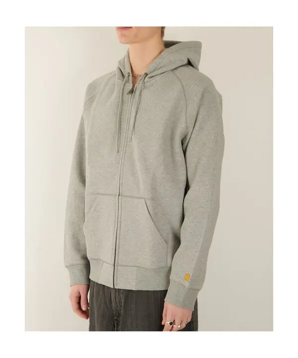 Carhartt Work In Progress Hooded Chase Jacket - Grey
