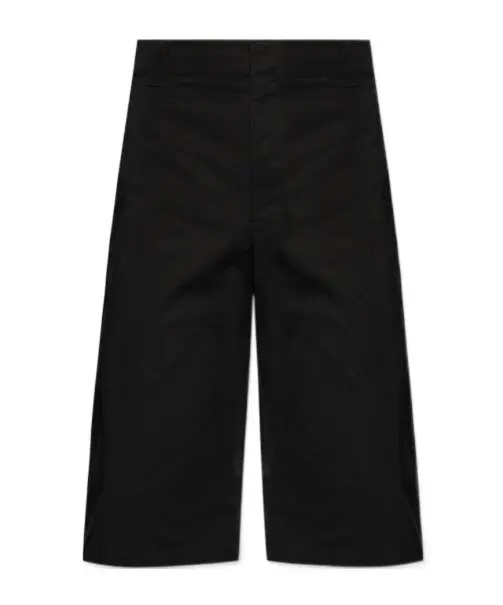 LEMAIRE Knee-length Tailored Shorts - Black