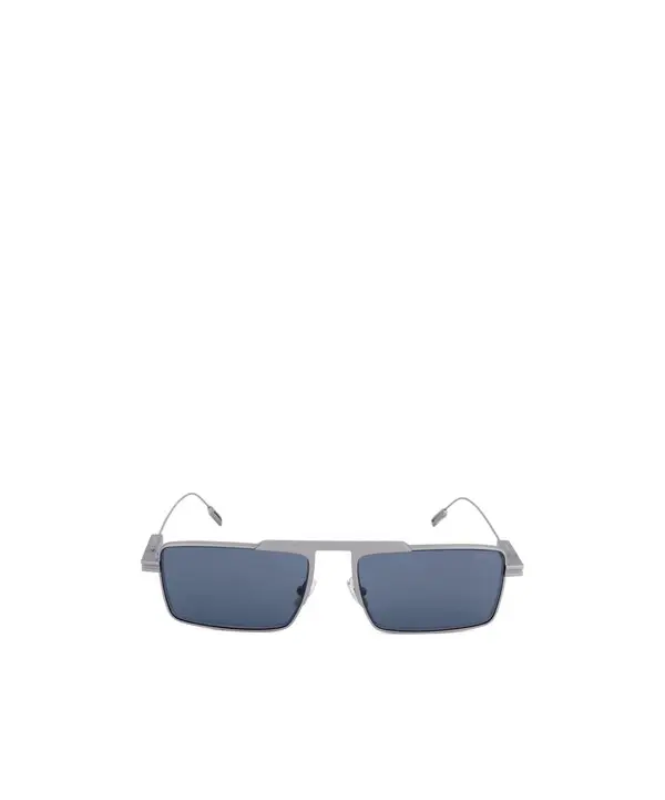 Zegna Square Frame Sunglasses - Gray